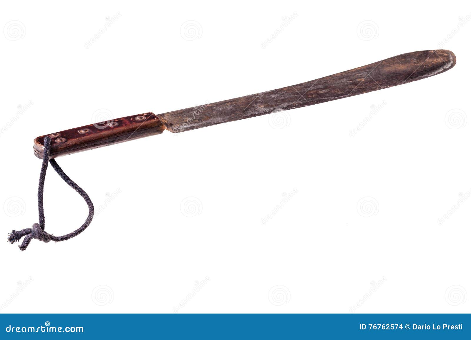 Machete grande aislado foto de archivo. Imagen de oxidado - 76762574