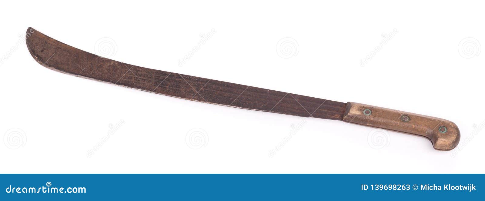 Machete grande aislado imagen de archivo. Imagen de peligro - 139698263