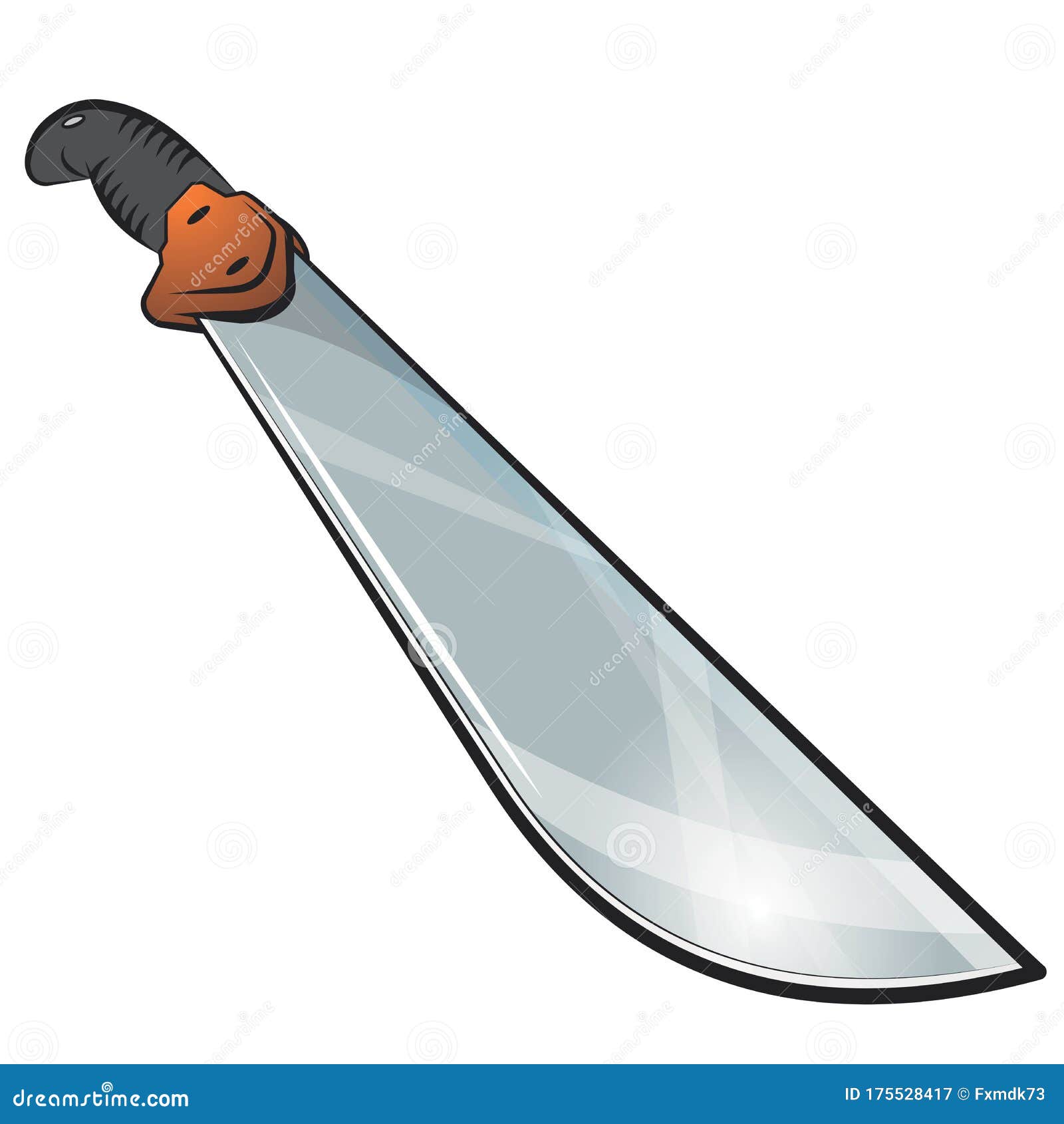Machete Cartoon Vector | CartoonDealer.com #175528417