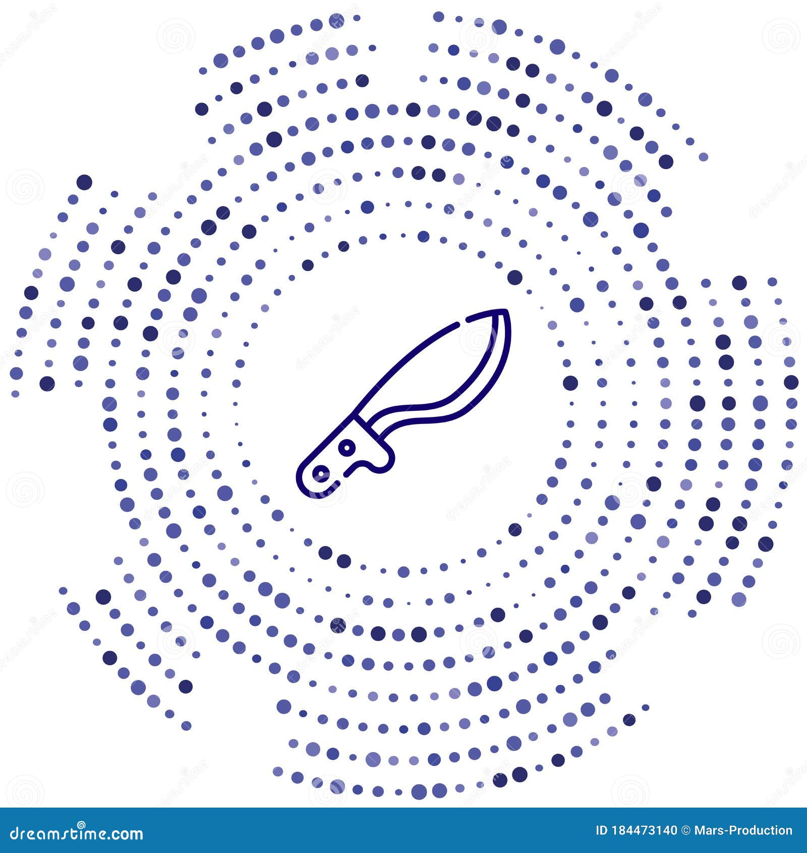 Machete Vector Icon. Machete Editable Stroke. Machete Linear Symbol for ...