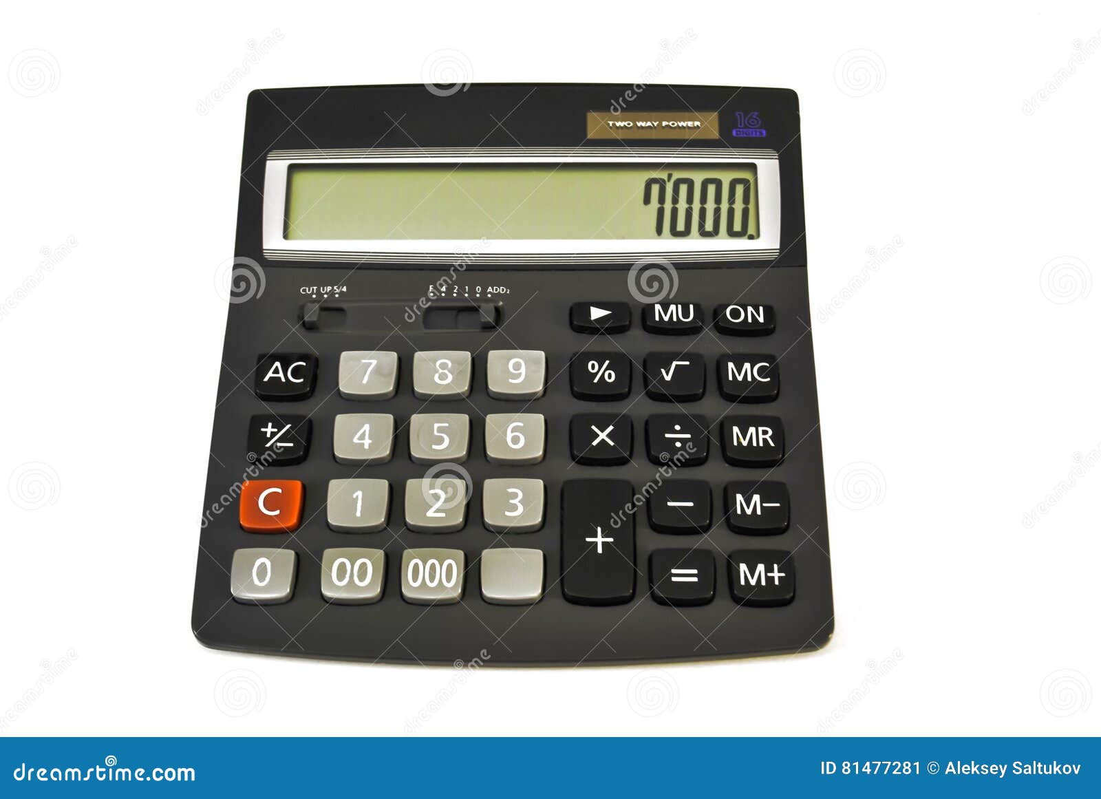 Machine à Calculer - Calculatrice Image stock - Image du maths, ajout ...