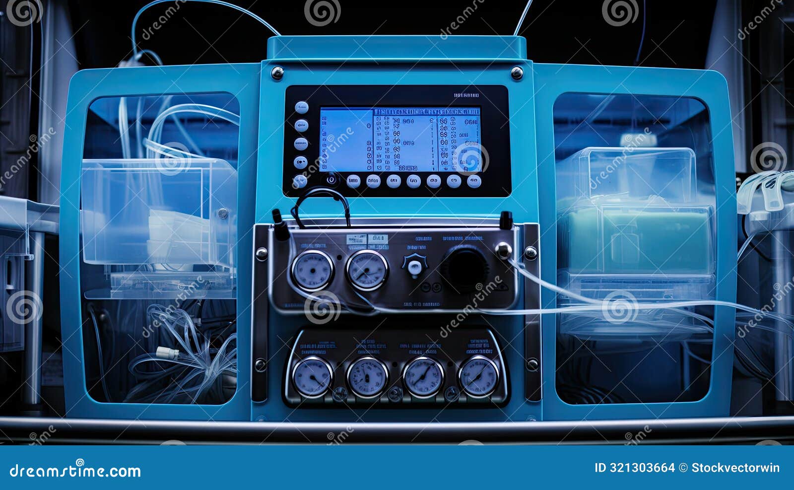 Machine Anesthesia Equipment Stock Illustration | CartoonDealer.com ...