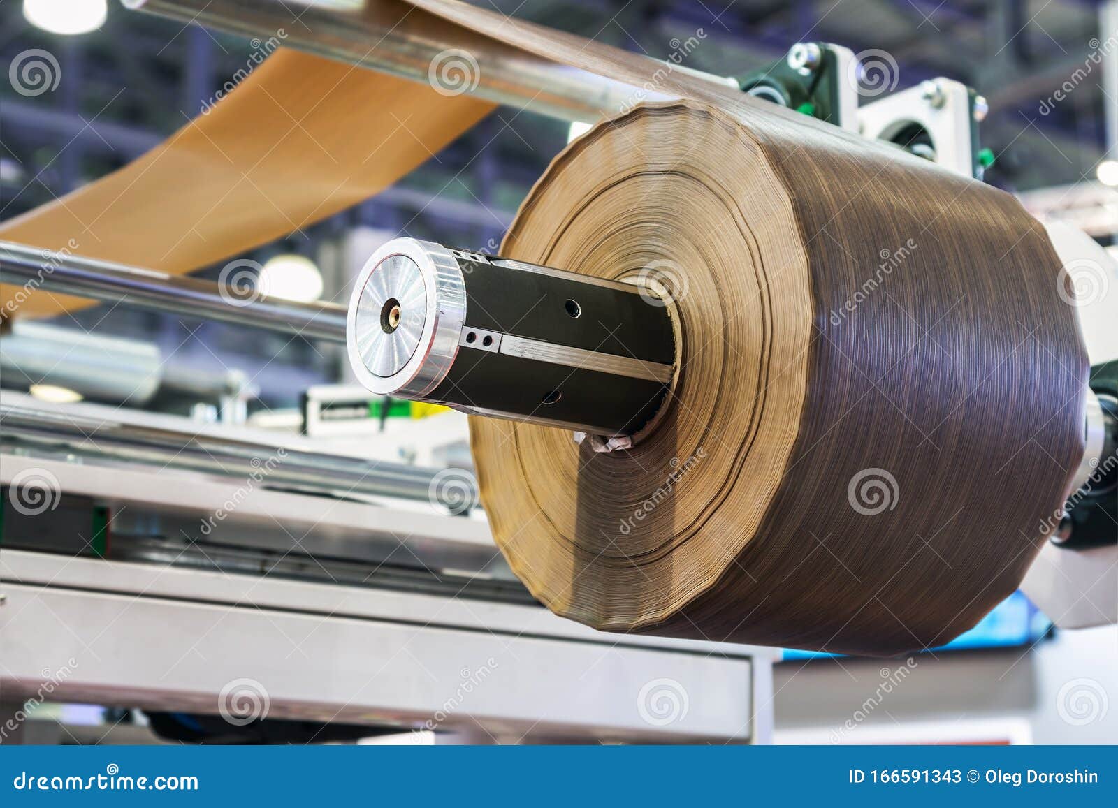 Machine for Applying the Laminated Film on Wooden Surface Stock Image ...