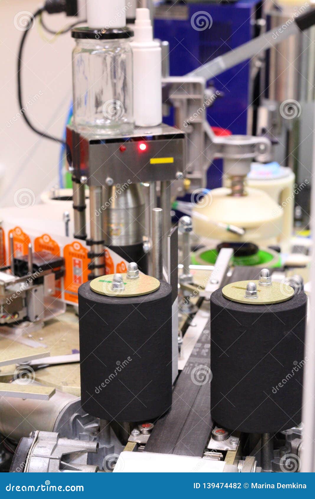 Machine for Applying Self-adhesive Labels. the Machine is Designed for ...