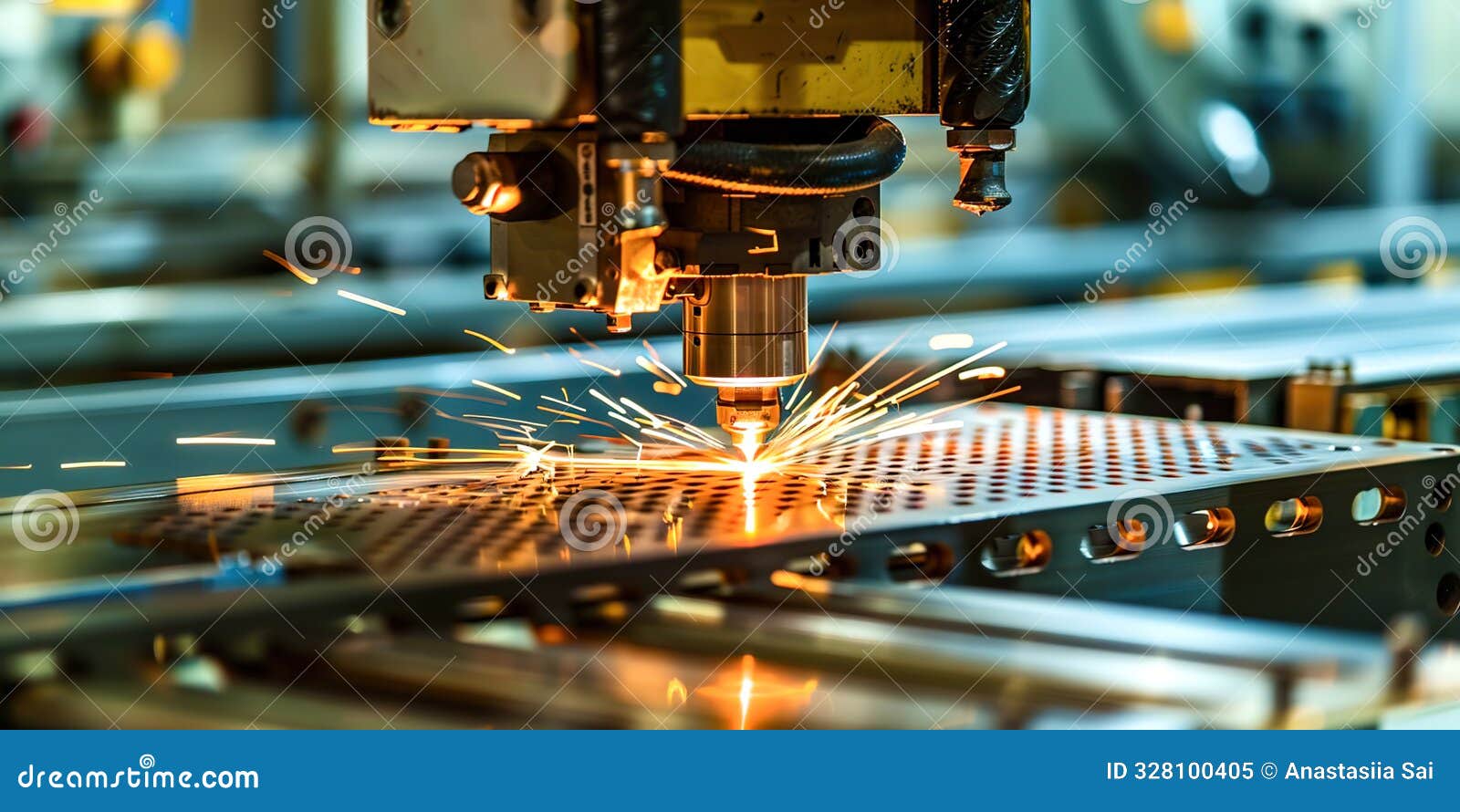 Machine-building Plant, Machine Tools Stock Image - Image of heavy ...