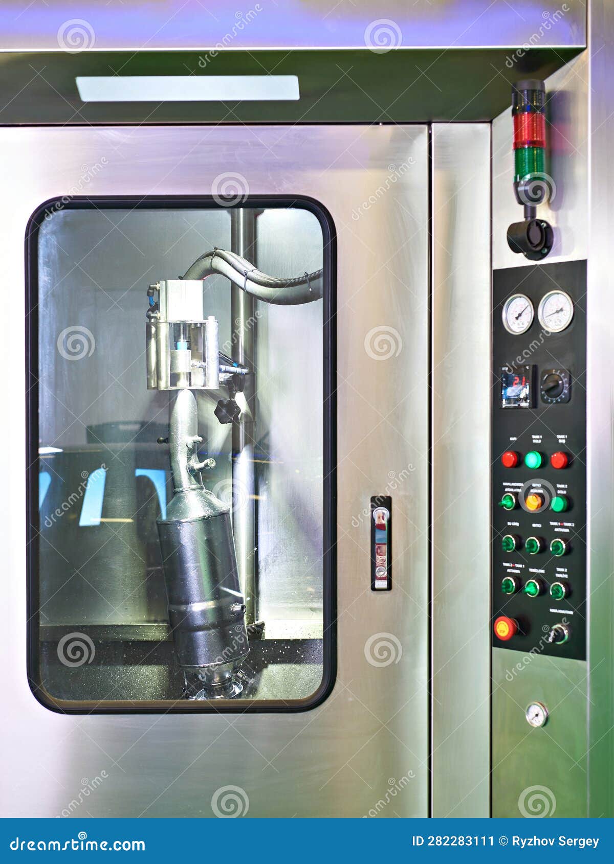 Machine for Catalyst and Particle Filter Cleaning Stock Image - Image ...
