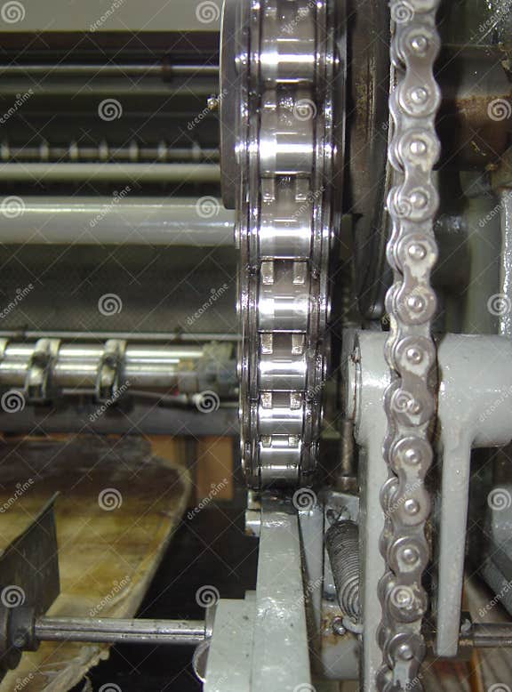 Machine chains stock photo. Image of hard, metal, transmission - 27396