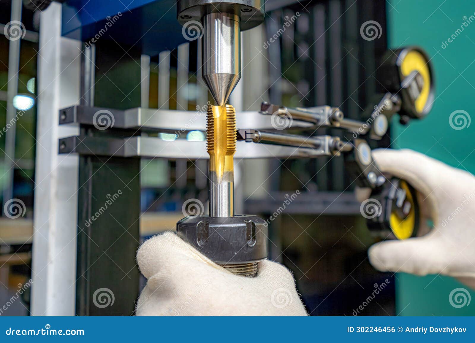 A Machine for Checking Cutters and Cutting Tools for Runout in the ...