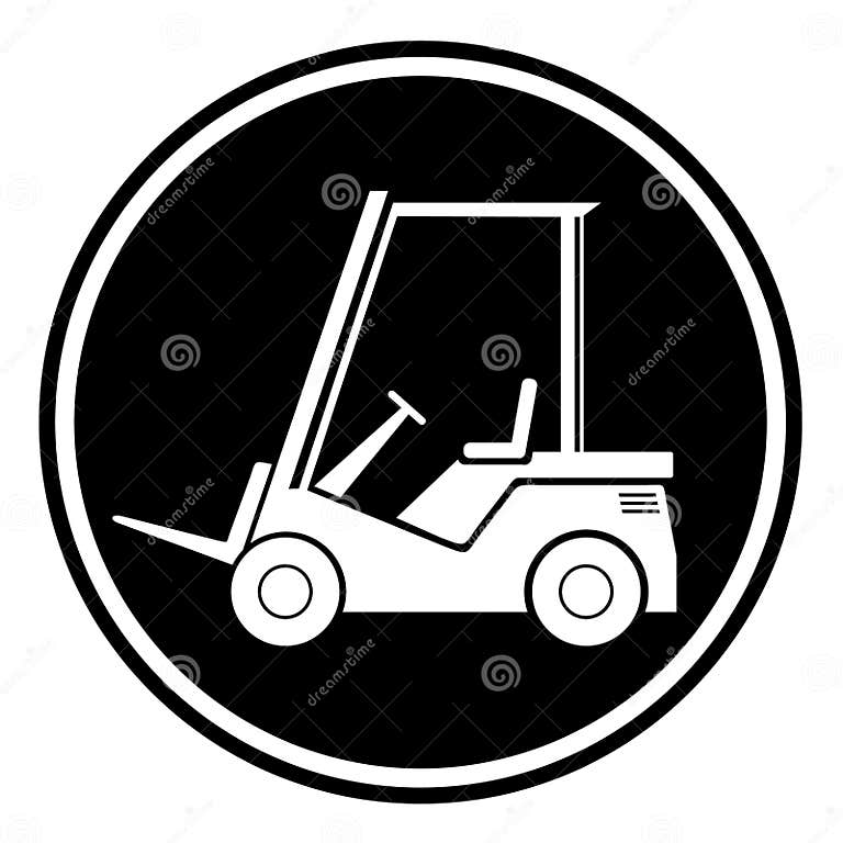 Machine circle icon stock vector. Illustration of driving - 24410969