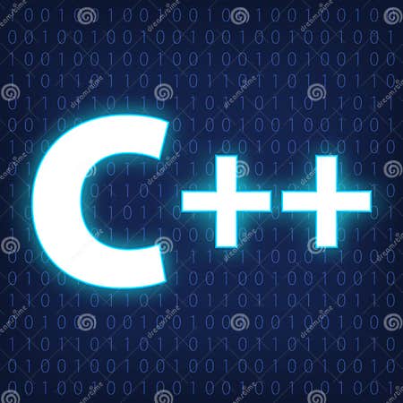 Machine Code Languages in Neon Style. Programming Languages Concept in ...