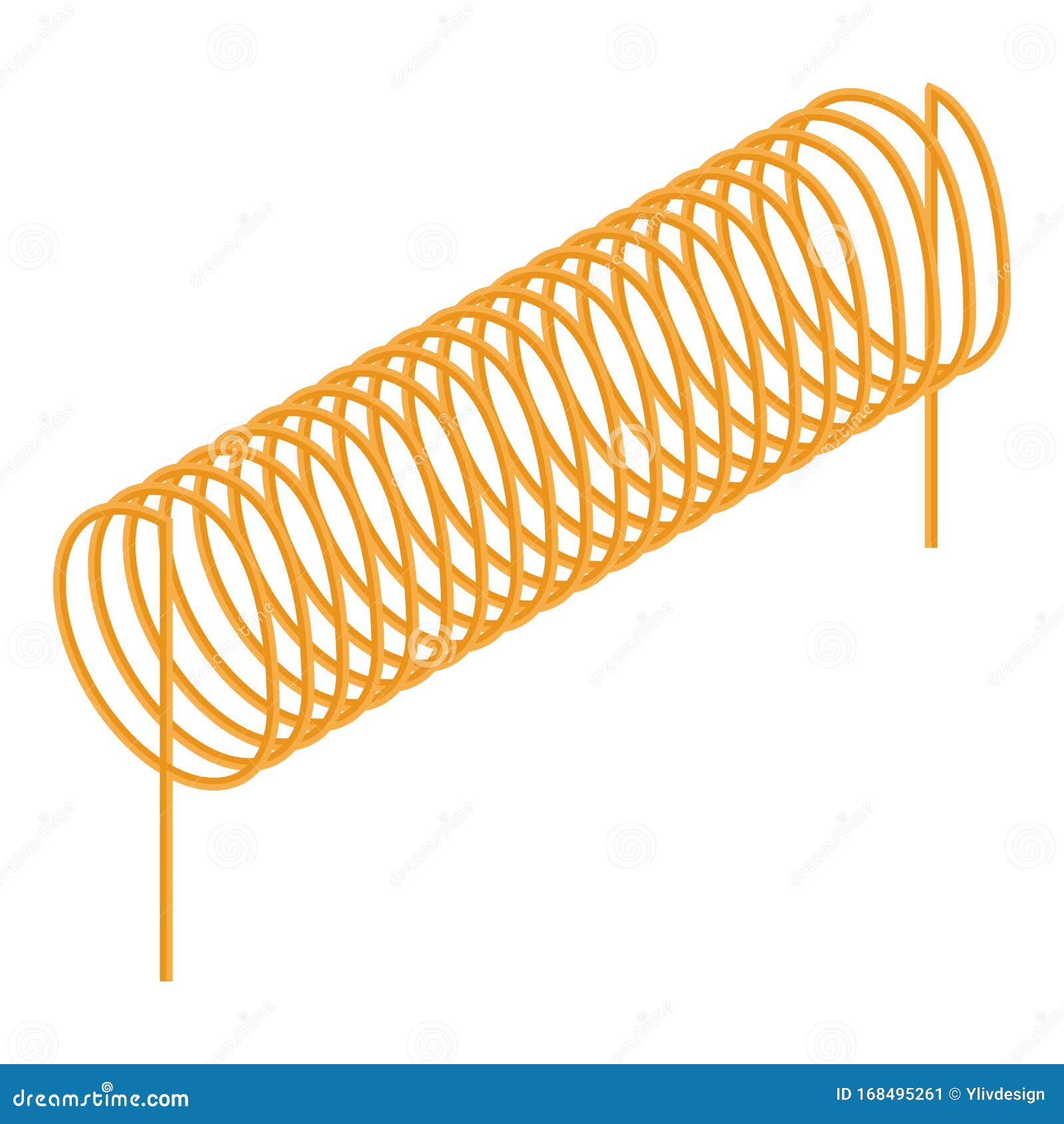 Machine Coil Icon, Isometric Style Stock Vector - Illustration of shiny ...