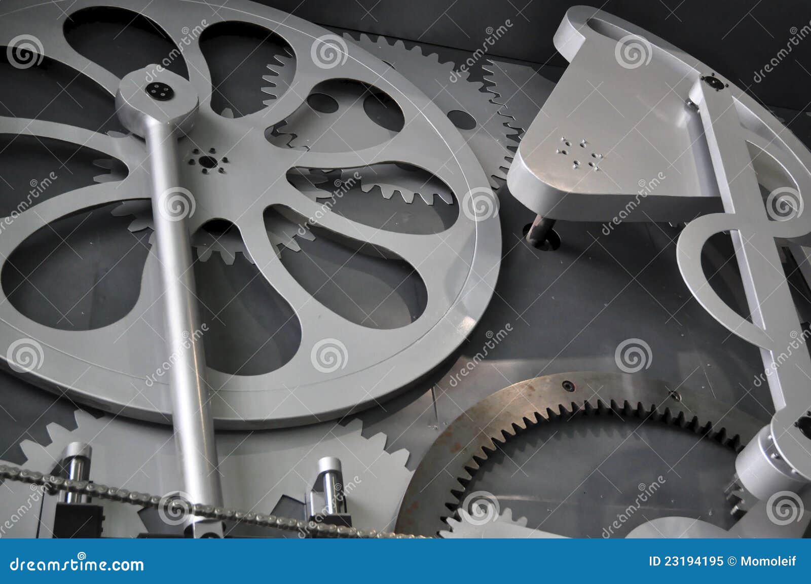 Machine components stock image. Image of business, gears - 23194195