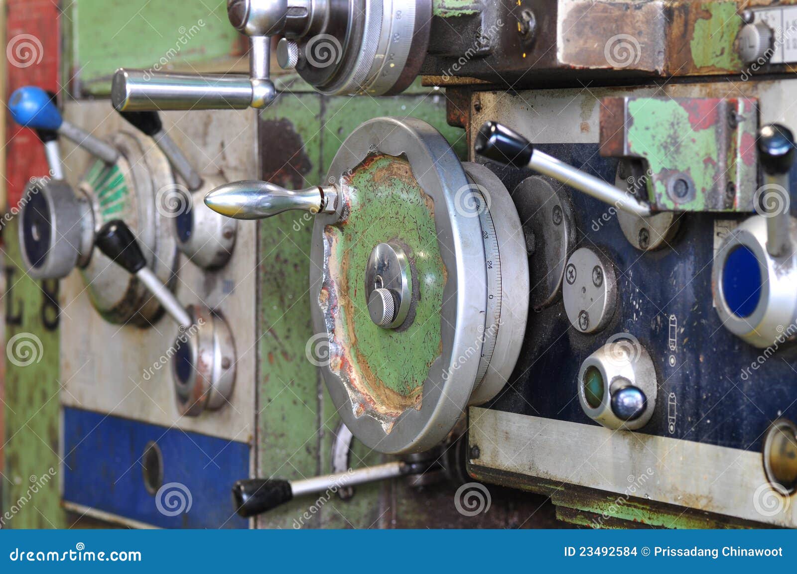 Machine control panel stock photo. Image of handle, mechanic - 23492584
