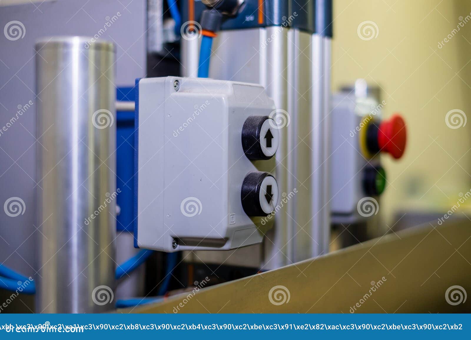 Control panel factory stock image. Image of device, automatic - 103455097