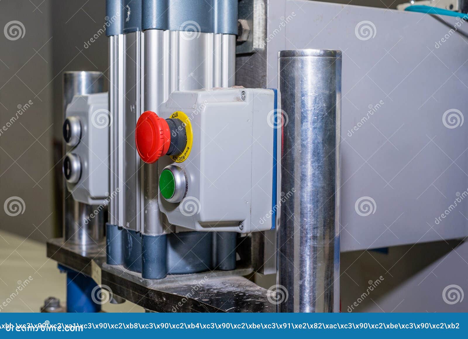 Control panel factory stock photo. Image of breaker - 105451036