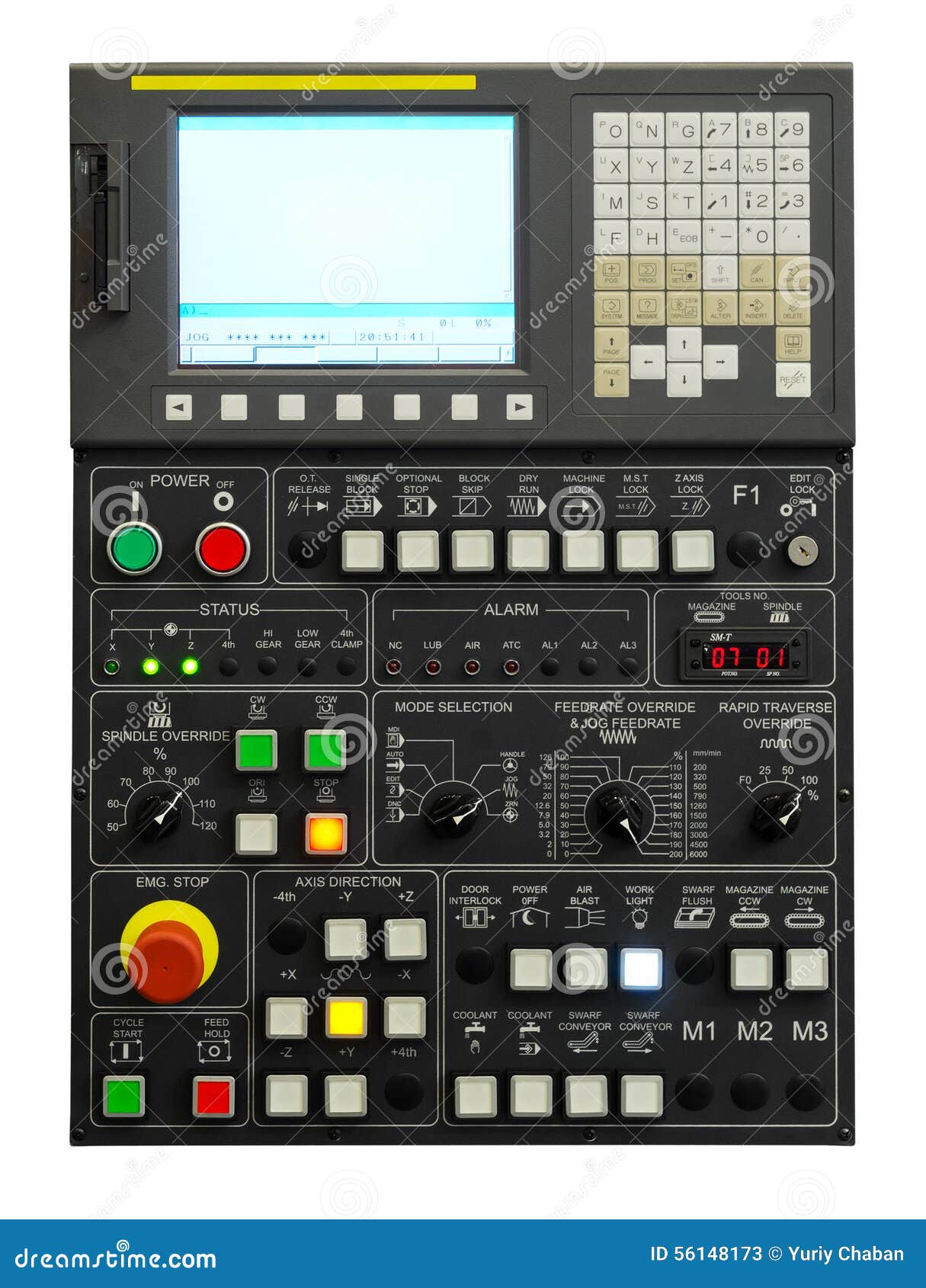 Machine control panel stock image. Image of industrial - 56148173