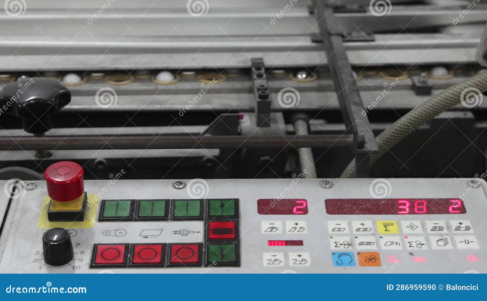 Machine Counter Control Panel Stock Footage - Video of industry ...