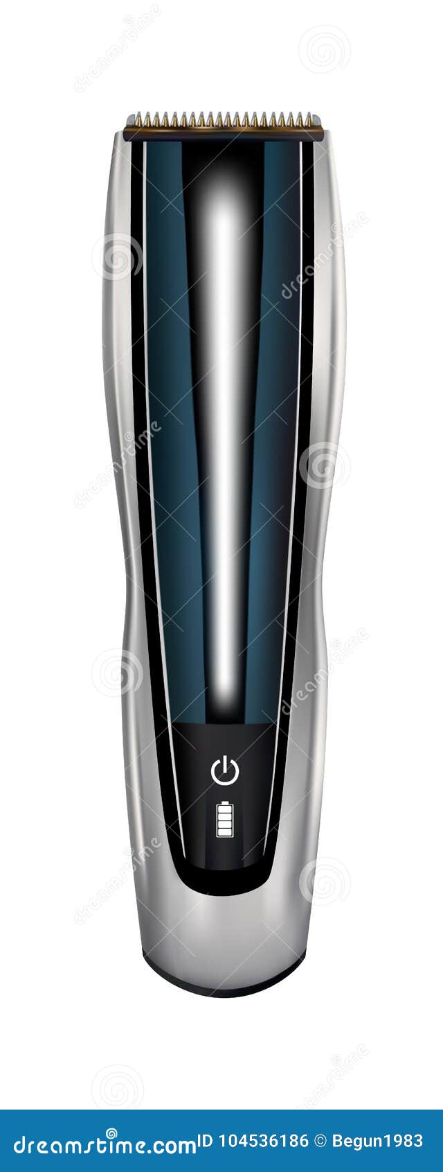 Machine for Cutting Hair in Stock Vector - Illustration of electric ...