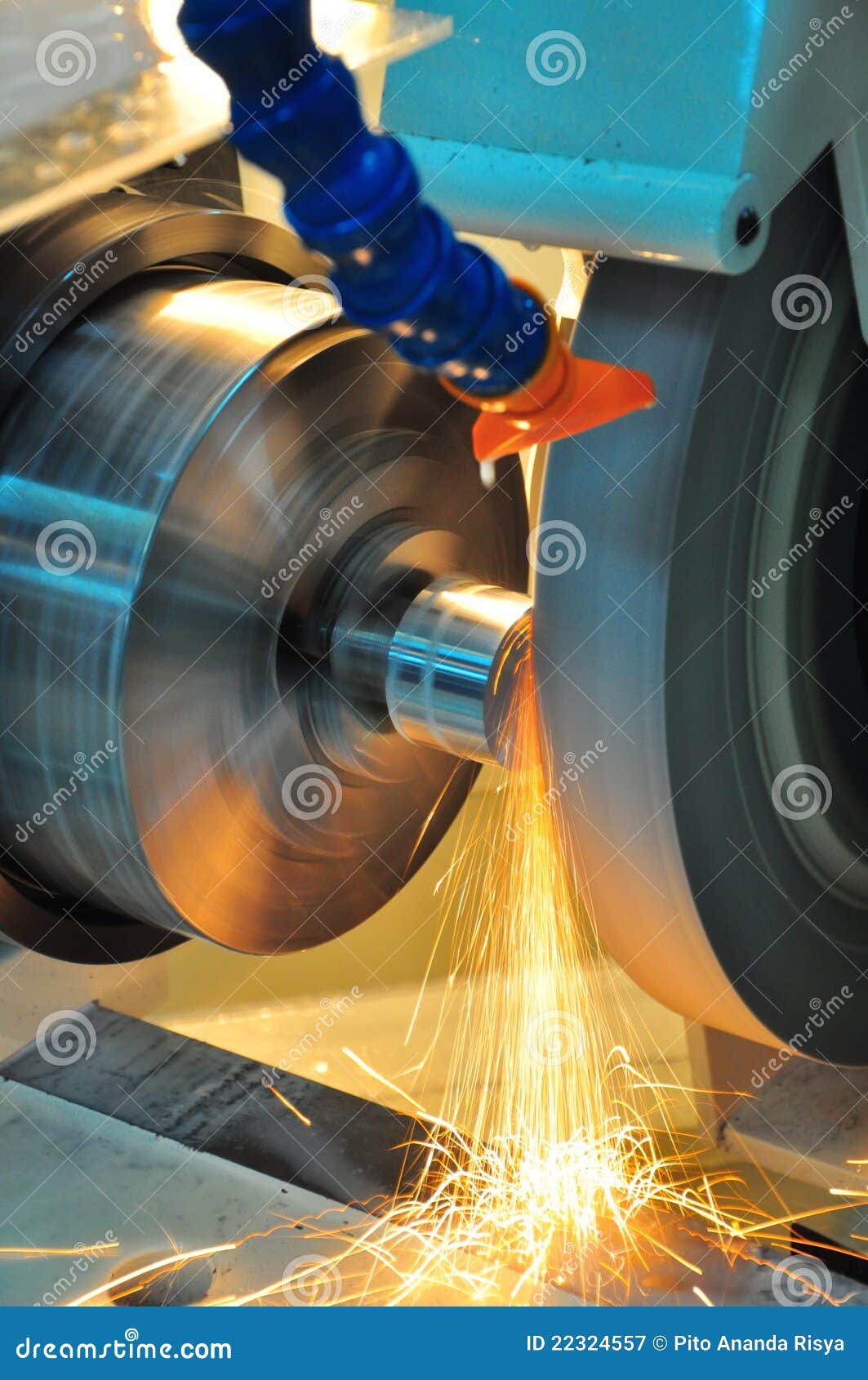 Machine d'industrie image stock. Image du tissu, machine - 22324557