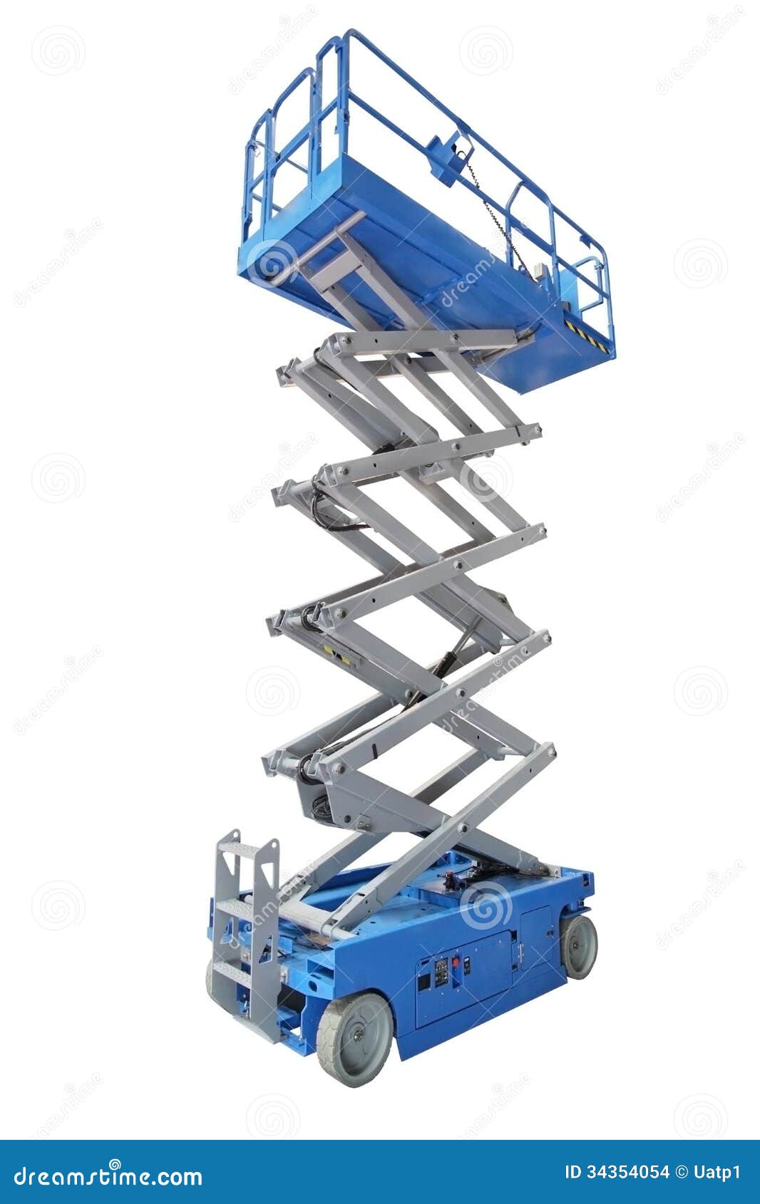 Machine de levage photo stock. Image du support, charge - 34354054