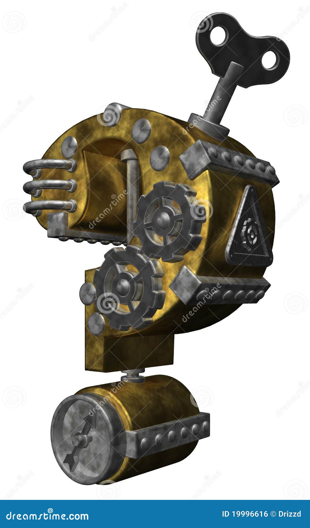 Machine De Point D'interrogation Illustration Stock - Illustration du ...