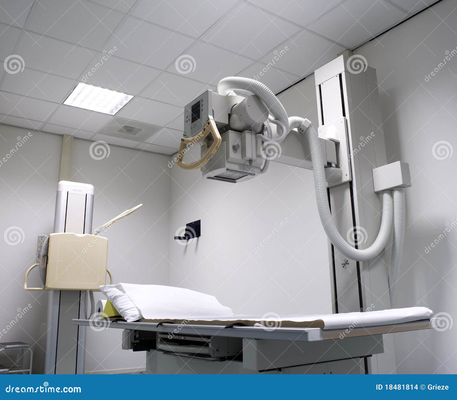 Machine de rayon X photo stock. Image du visualisateur - 18481814