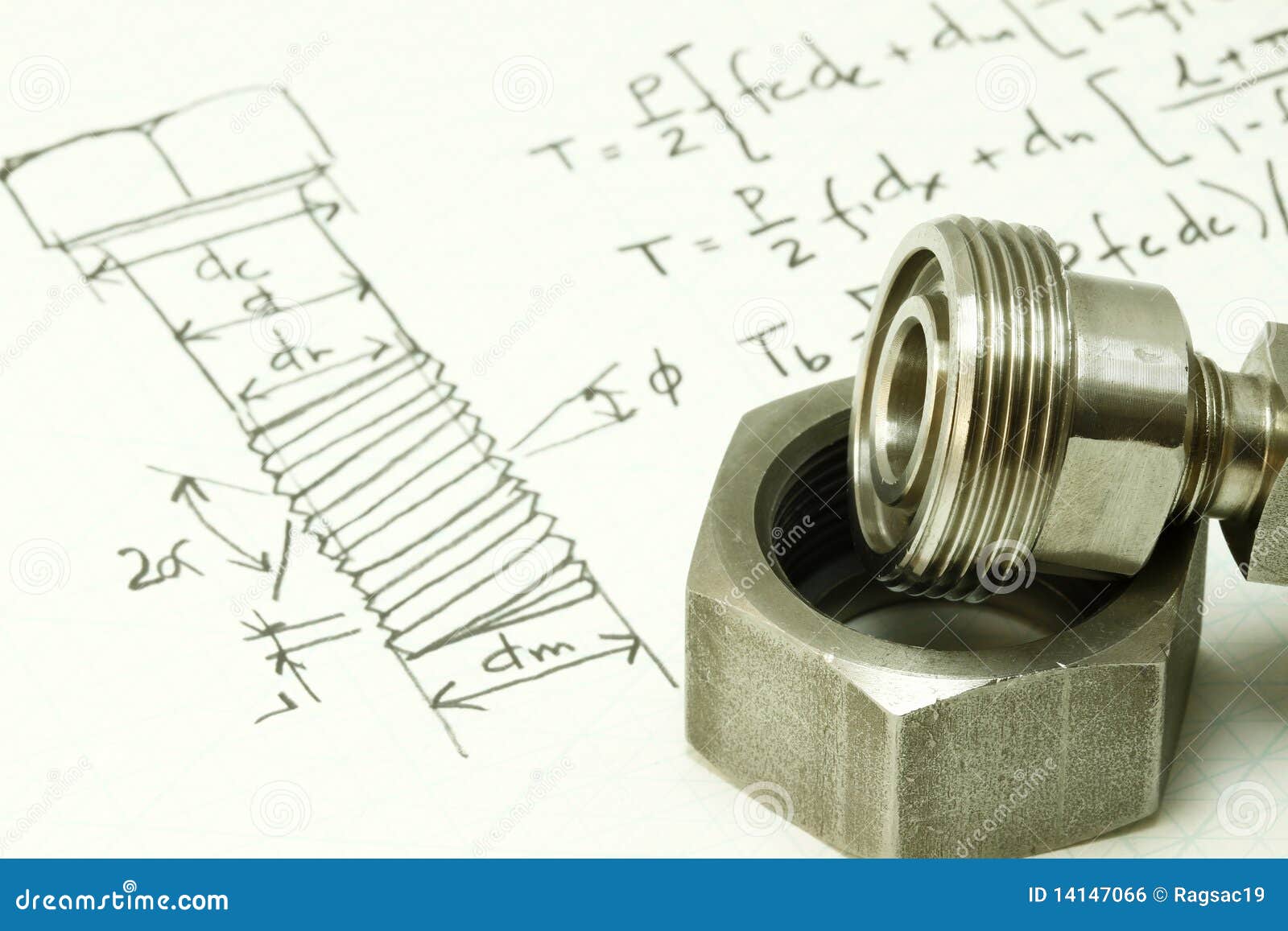 Machine design stock photo. Image of pencil, engineering - 14147066
