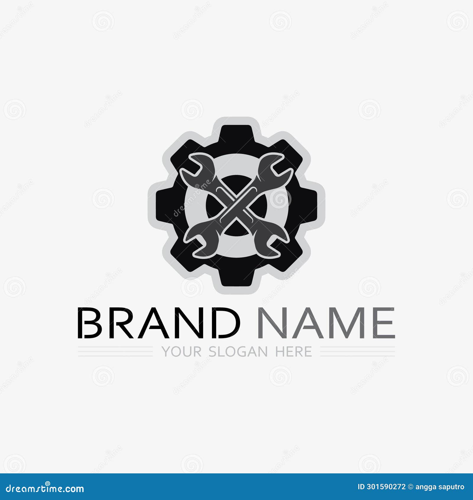 Machine Engine and Heavy Equipment Logos Design Icon Sign Vector ...
