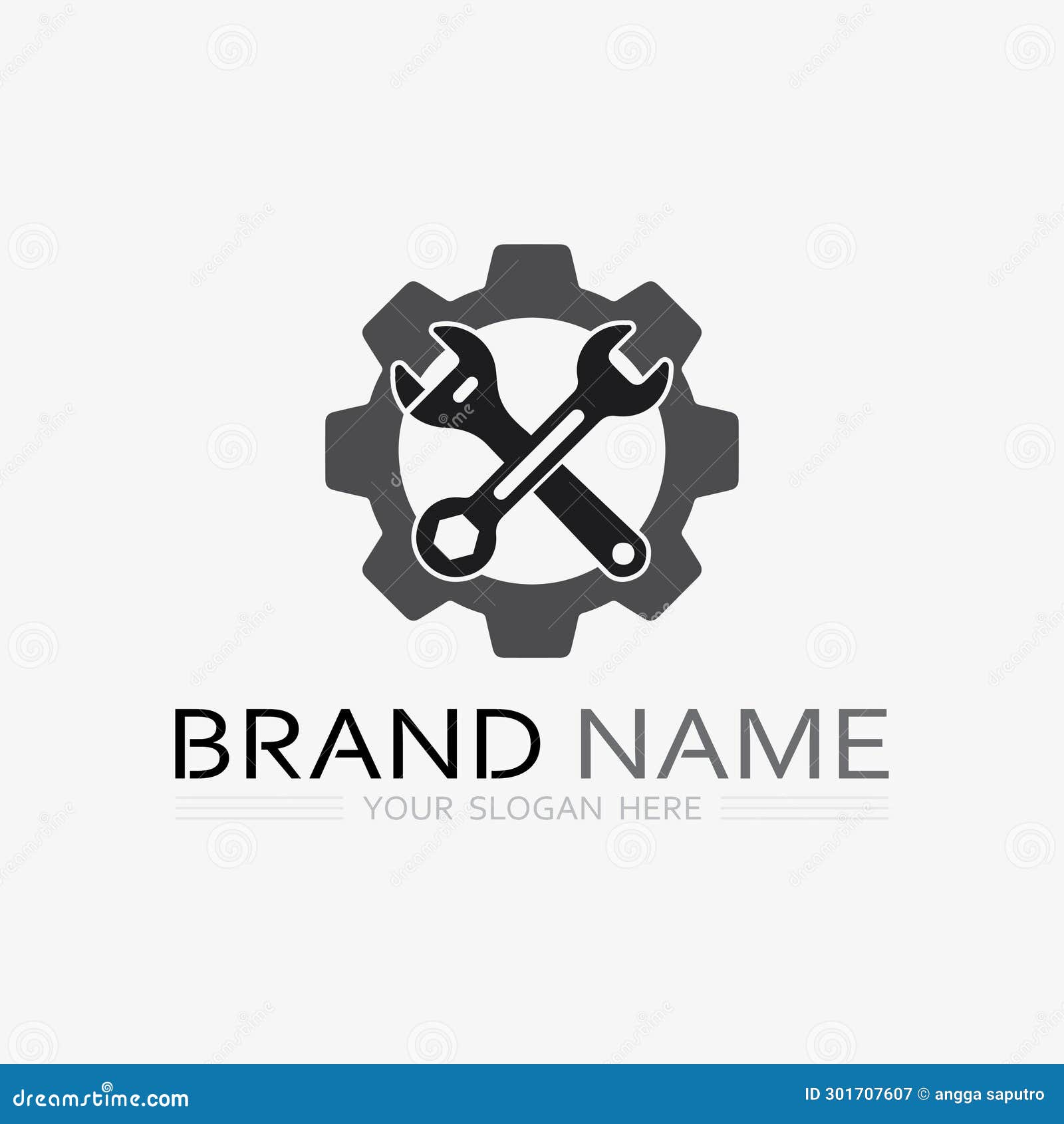 Machine Engine and Heavy Equipment Logos Design Icon Sign Vector ...