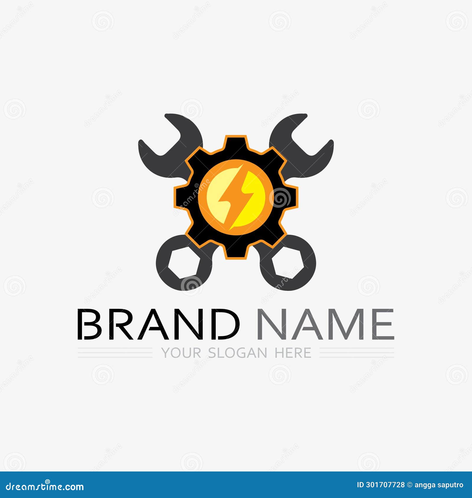 Machine Engine and Heavy Equipment Logos Design Icon Sign Vector ...