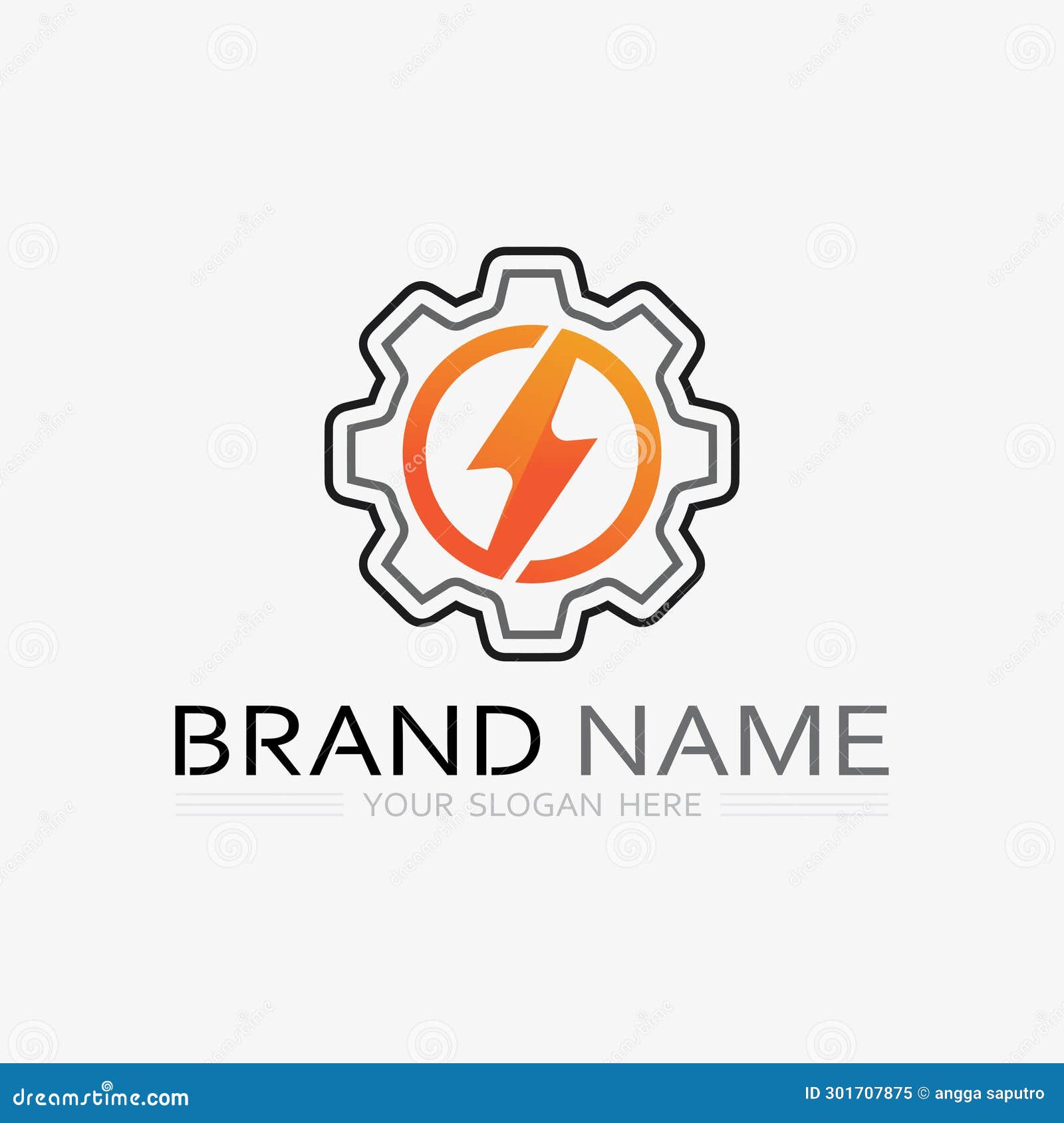 Machine Engine and Heavy Equipment Logos Design Icon Sign Vector ...