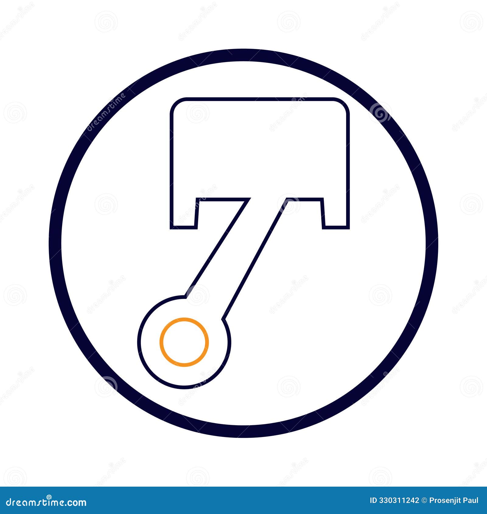 Piston Icon Vector | CartoonDealer.com #107185543
