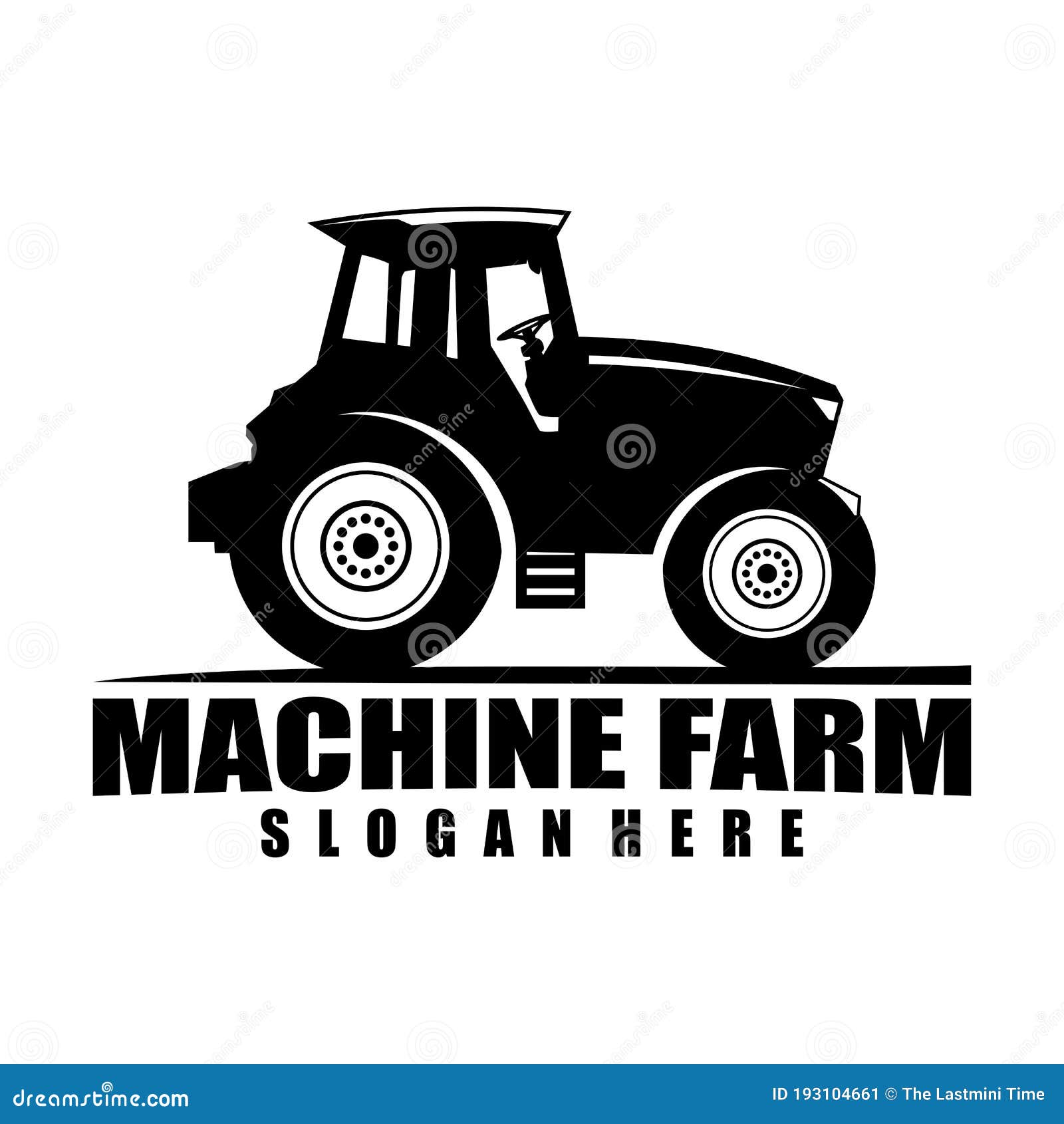 Machine Farm Logo Icon Design Stock Vector - Illustration of food ...