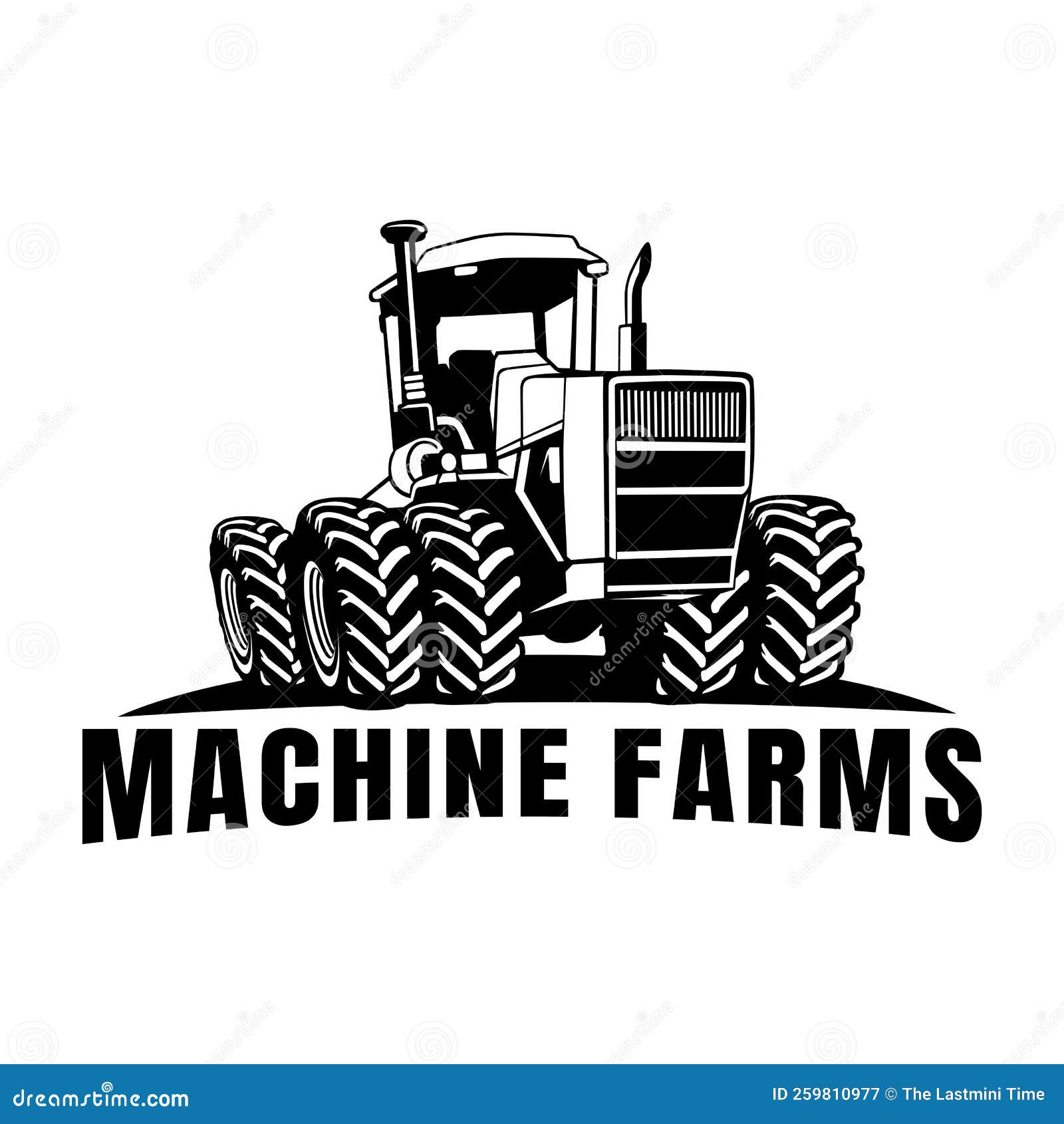 Machine Farm Logo Icon Design Vector Stock Vector - Illustration of ...
