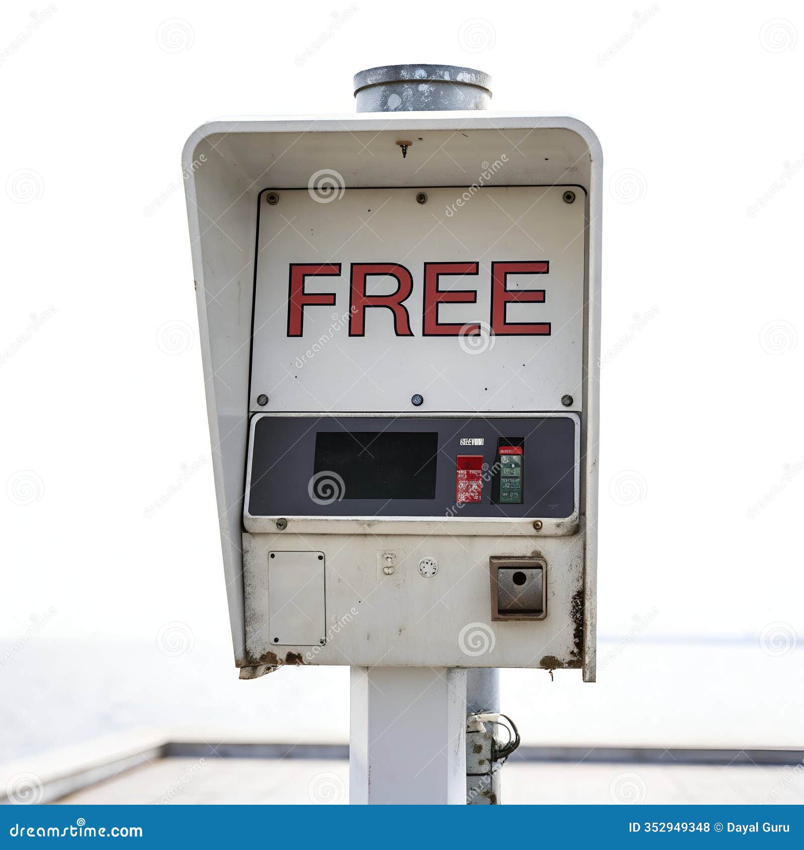 Machine Labeled Free Isolated on White Stock Photo - Image of tool ...