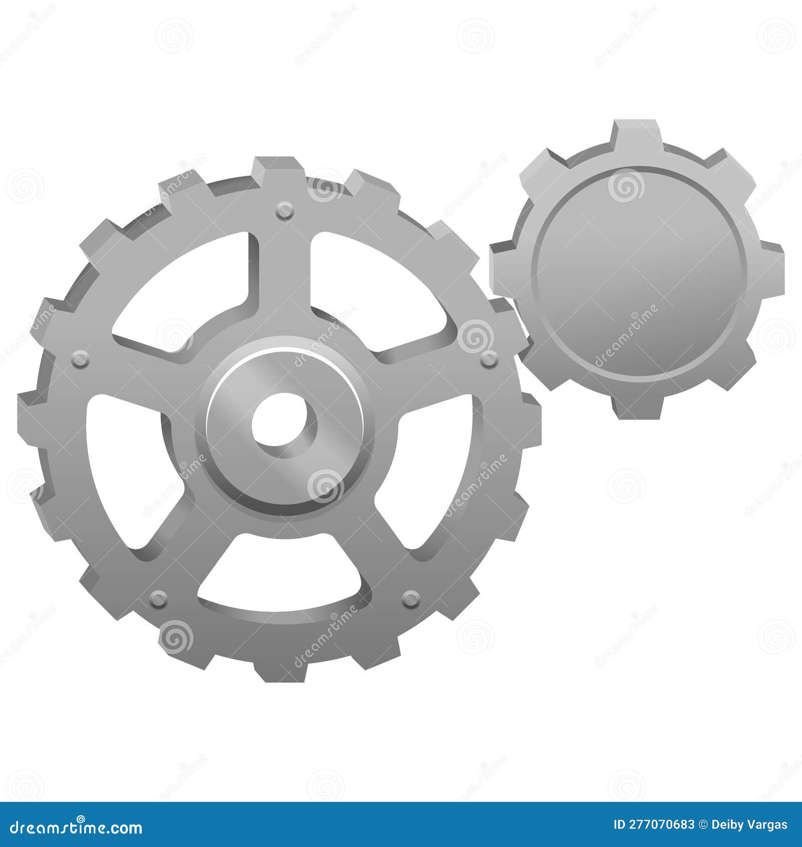 Machine gear vector design stock vector. Illustration of three - 277070683