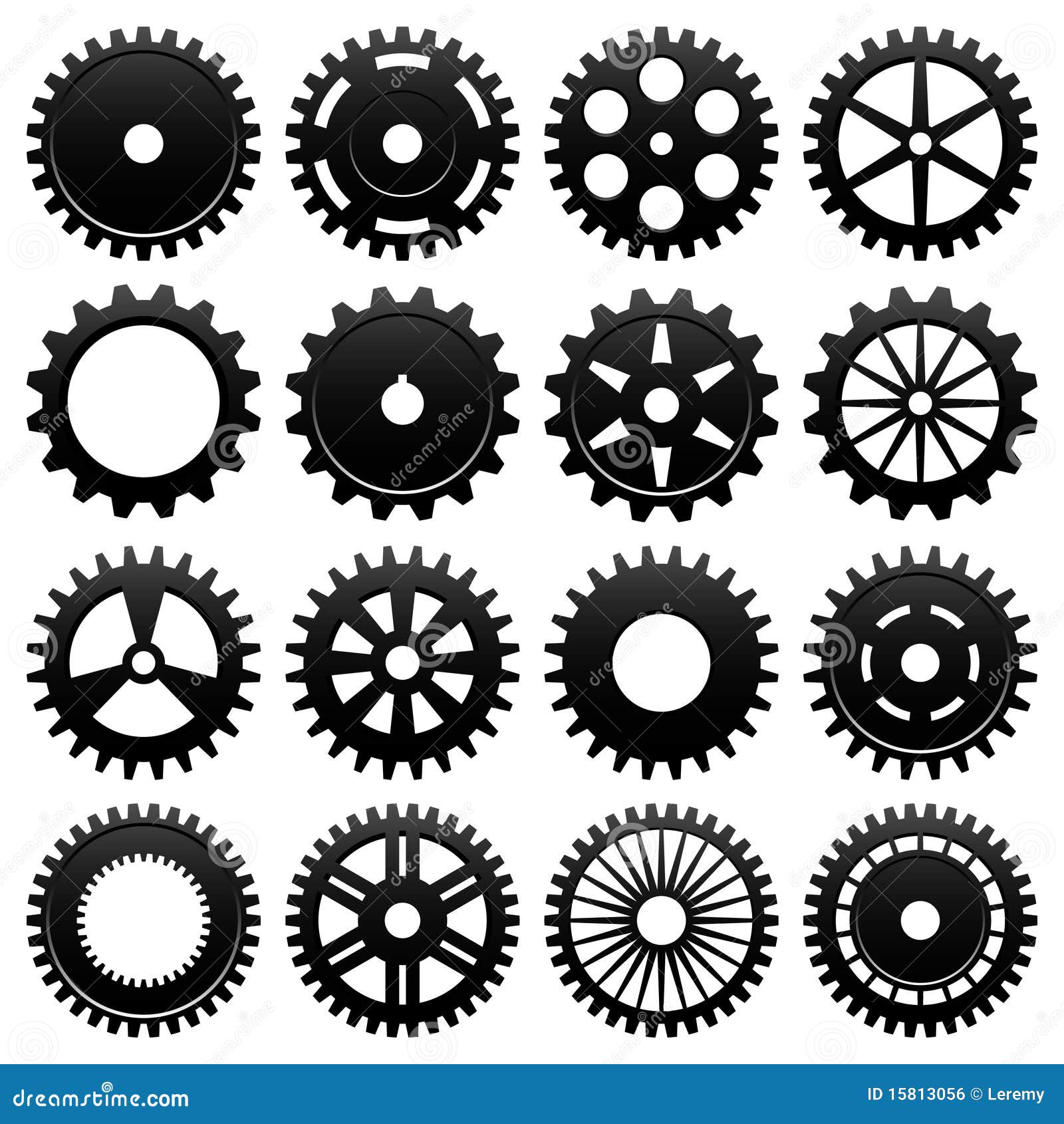 Machine Gear Wheel Cogwheel Vector Stock Vector - Illustration of ...