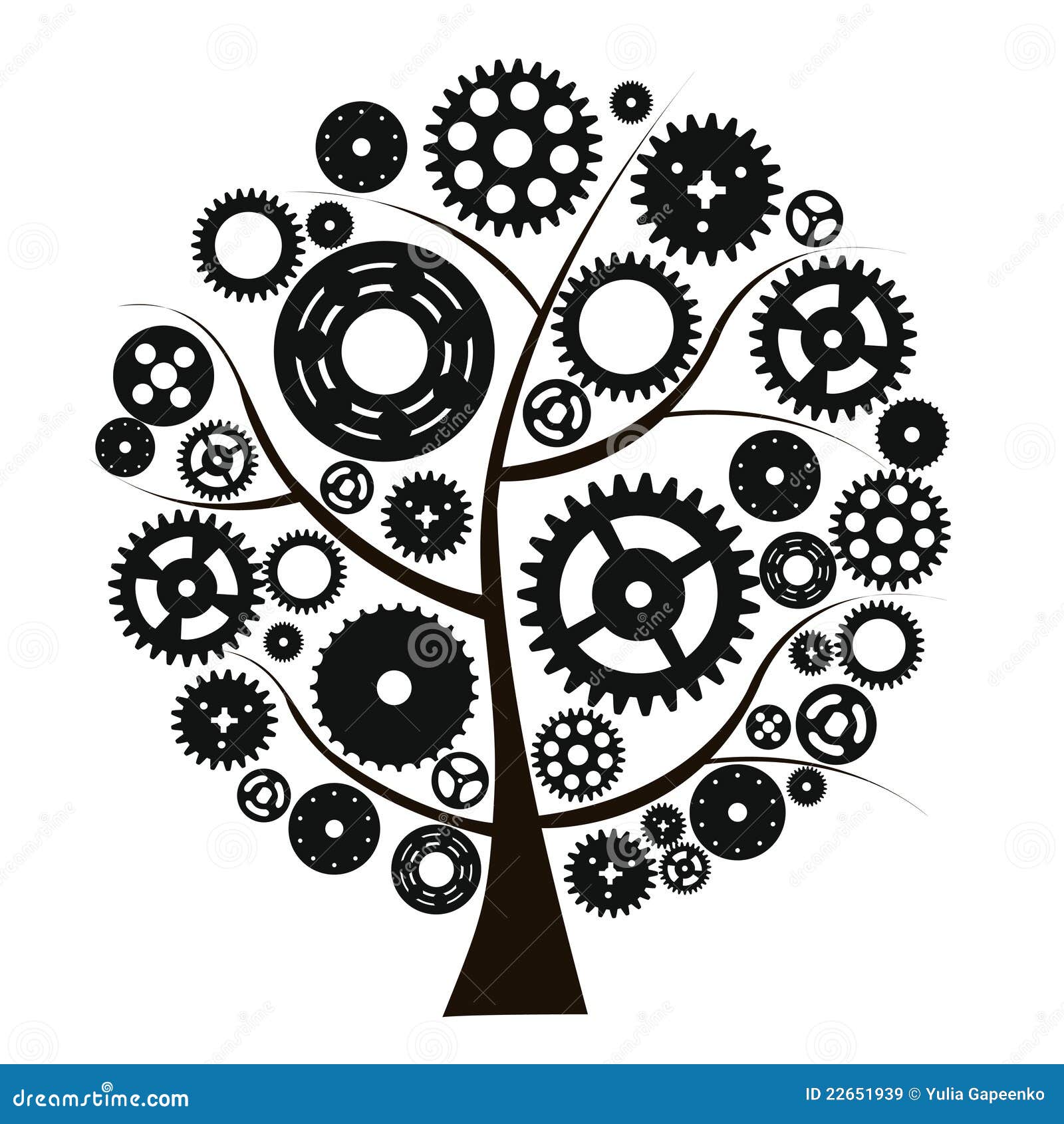 Machine Gear Wheel Cogwheel Vector Stock Vector - Illustration of ...