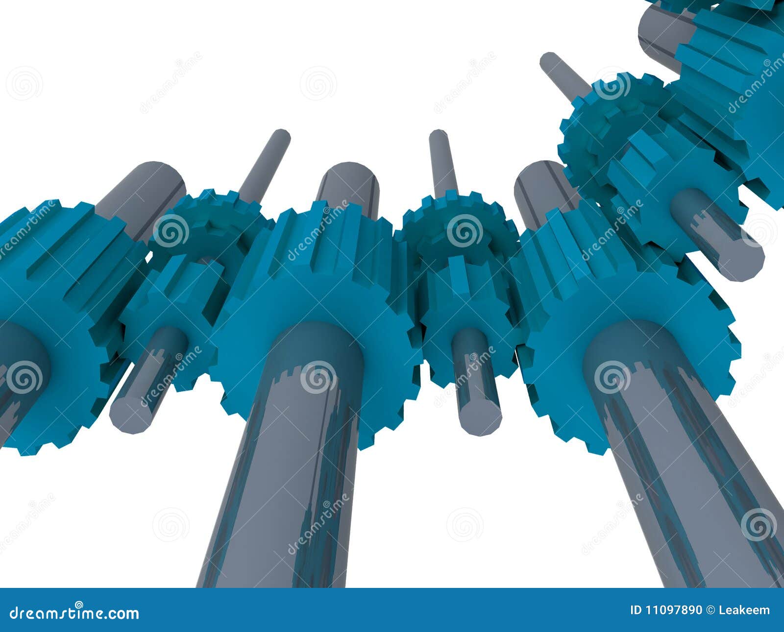 Machine gears stock illustration. Illustration of machine - 11097890