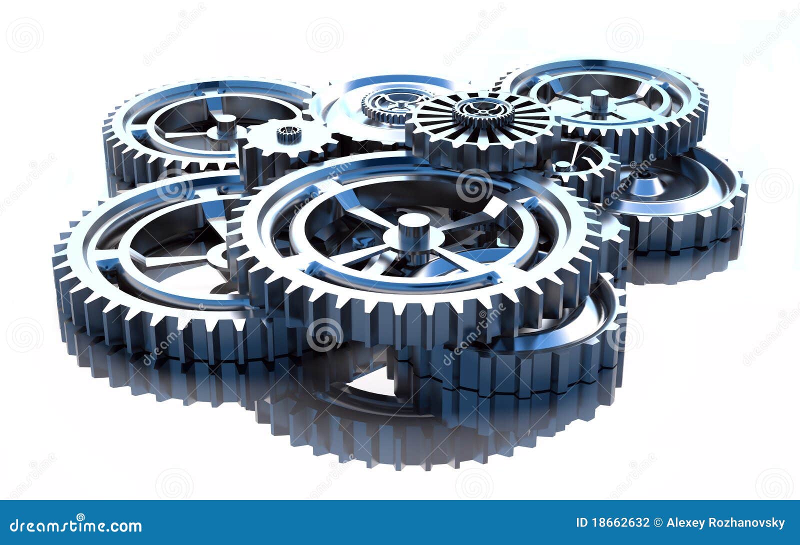 Machine Gears stock illustration. Illustration of vertical - 18662632