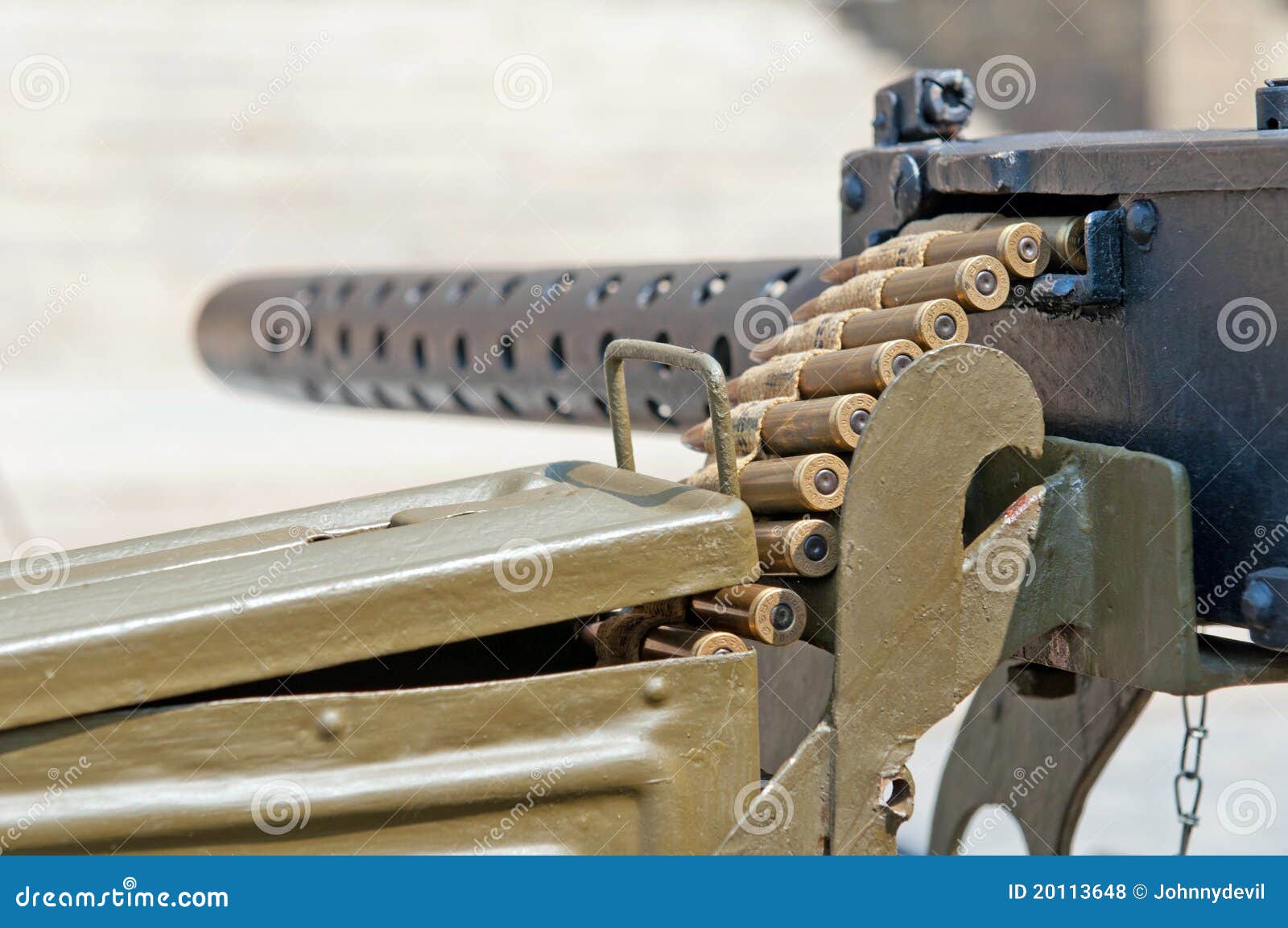 Machine Gun stock photo. Image of iron, close, detailed - 20113648