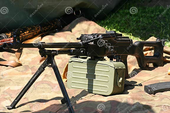 Machine gun stock image. Image of battle, dead, sten, defense - 874375