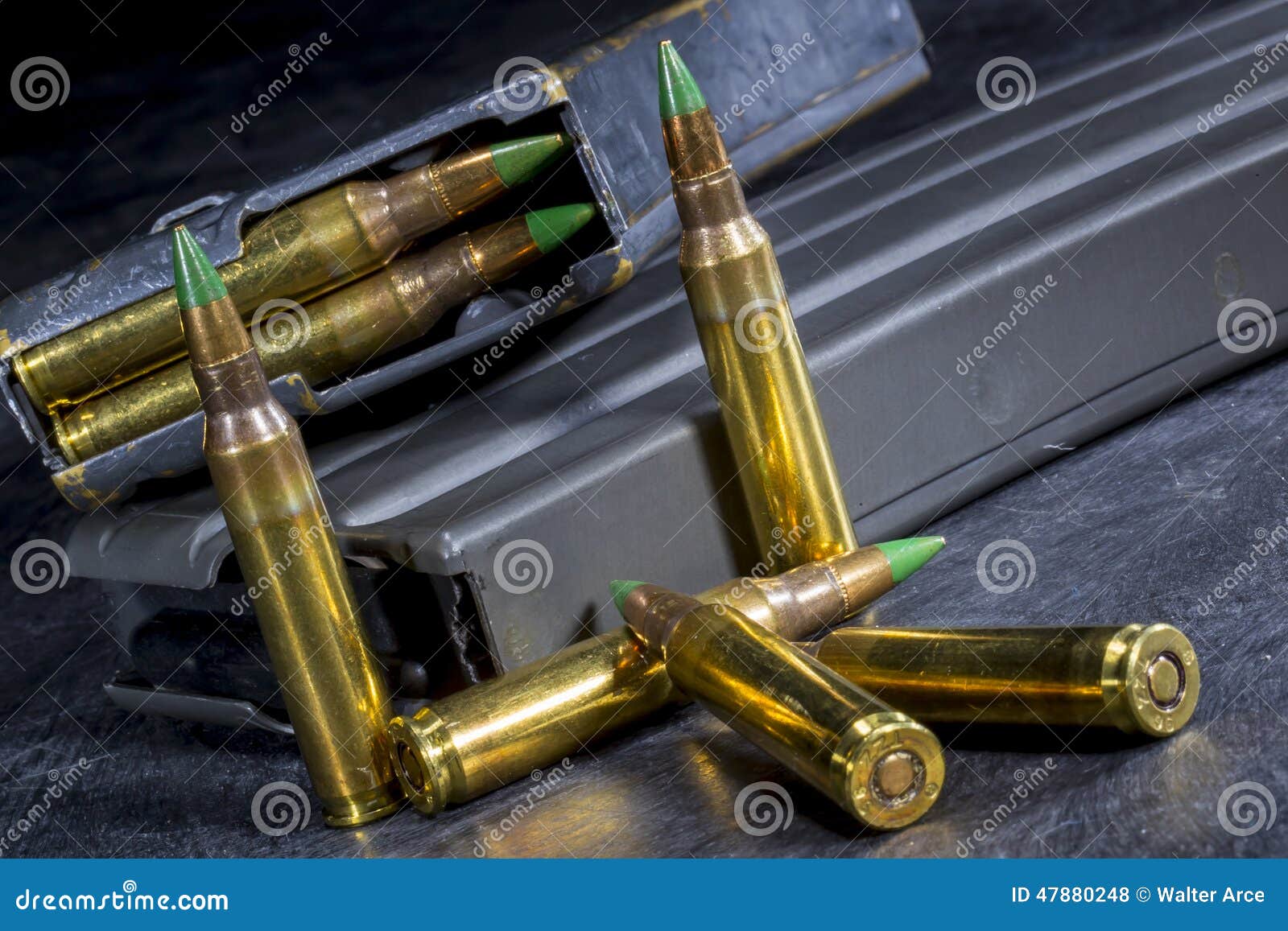 Machine Gun Ammo stock photo. Image of model, beautiful - 47880248