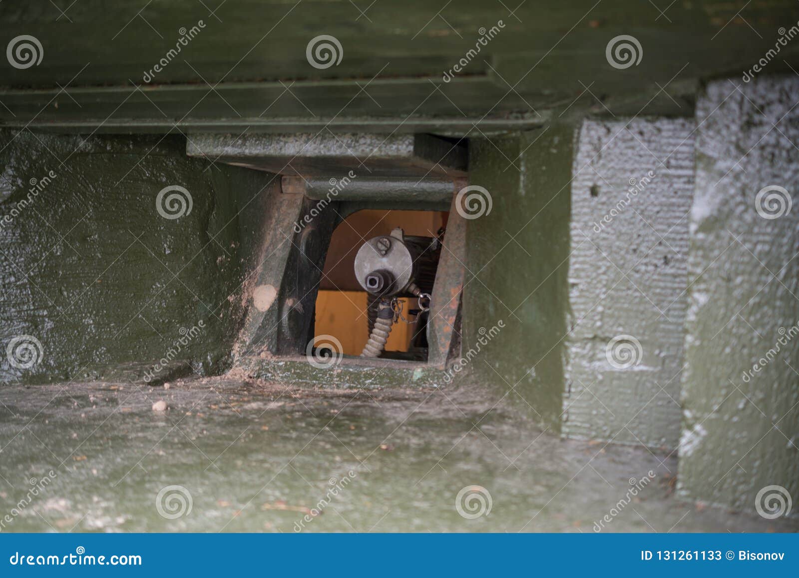Machine gun bunker stock image. Image of abandoned, landmark - 131261133