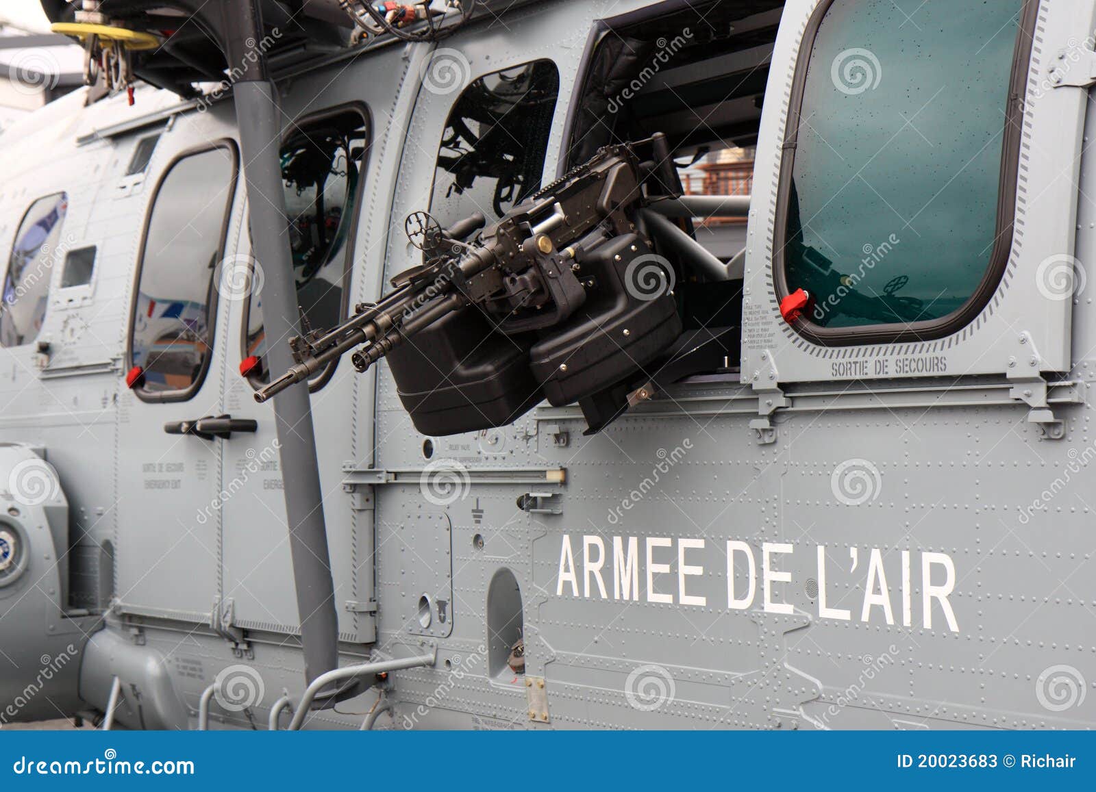 Helicopter Machine Gun