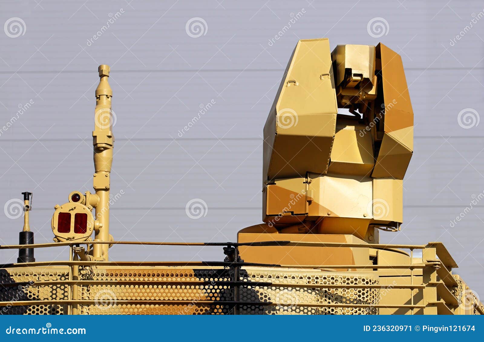 External Equipment of the Tank Stock Image - Image of night, tracks ...