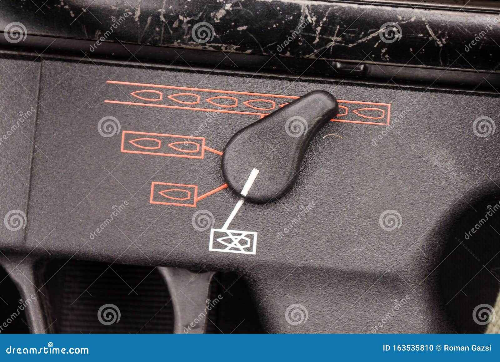 Machine Gun Shooting Mode Switch Stock Photo - Image of shooting ...