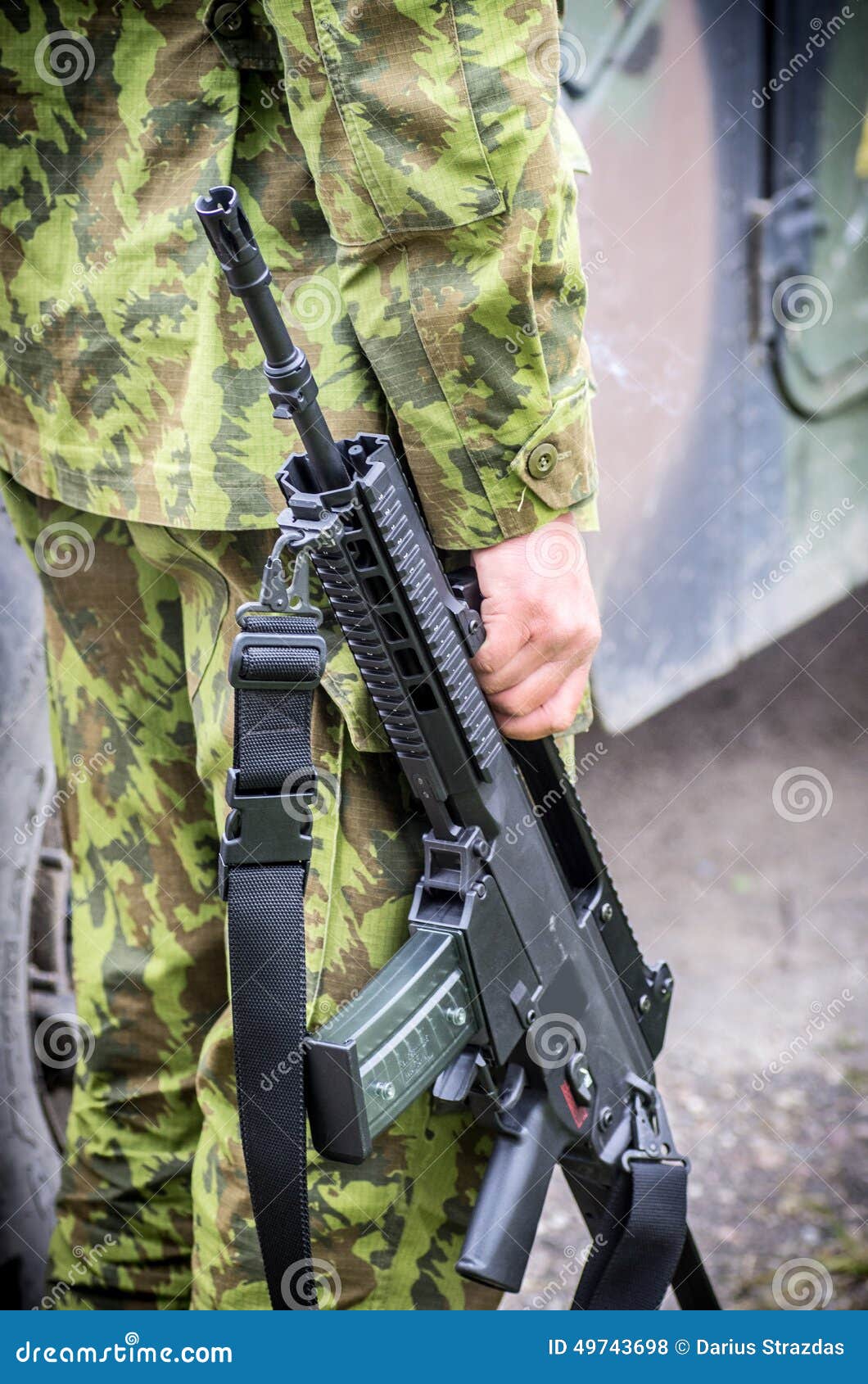 Machine gun stock photo. Image of industry, armed, arsenal - 49743698