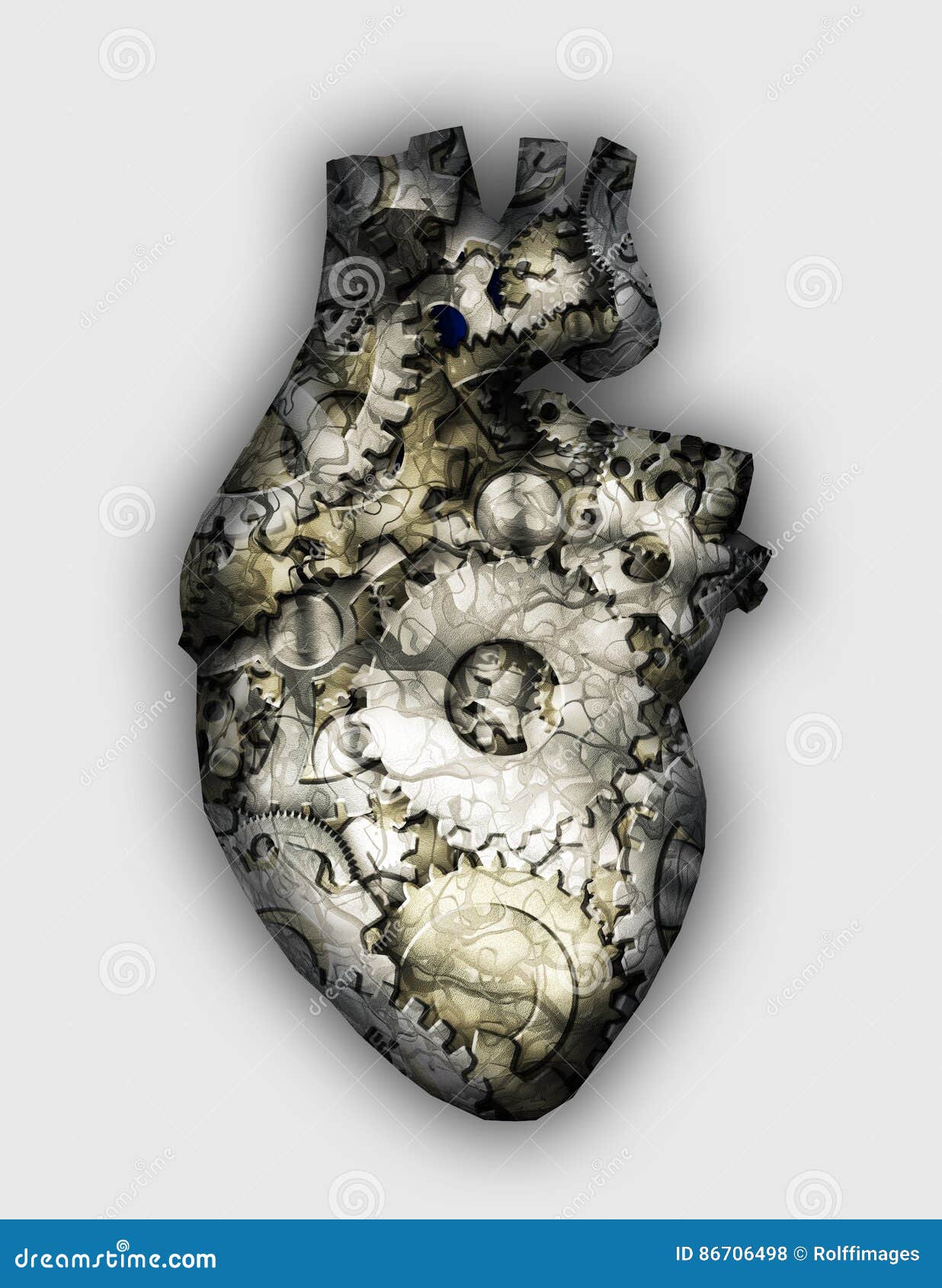 Machine Heart stock illustration. Illustration of conceptual - 86706498