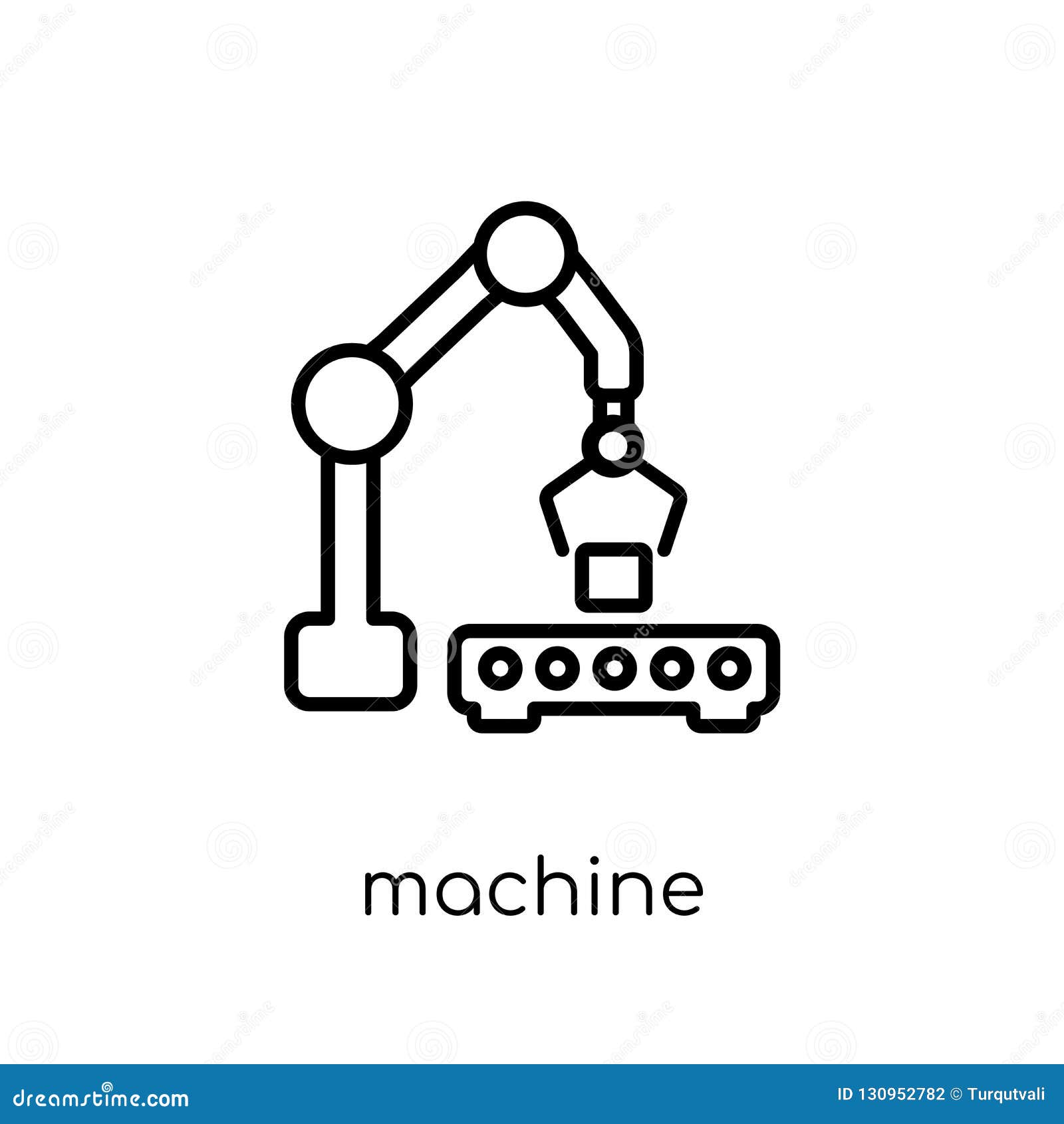 Machine Icon from Collection. Stock Vector - Illustration of machine ...